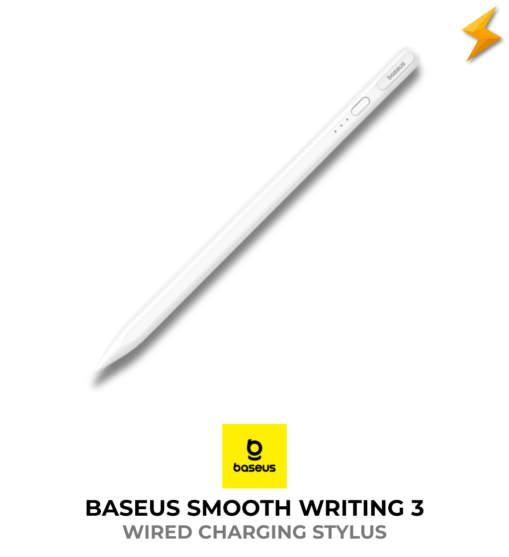 Baseus Smooth Writing 3 Wired Charging Stylus - TheSparkTech